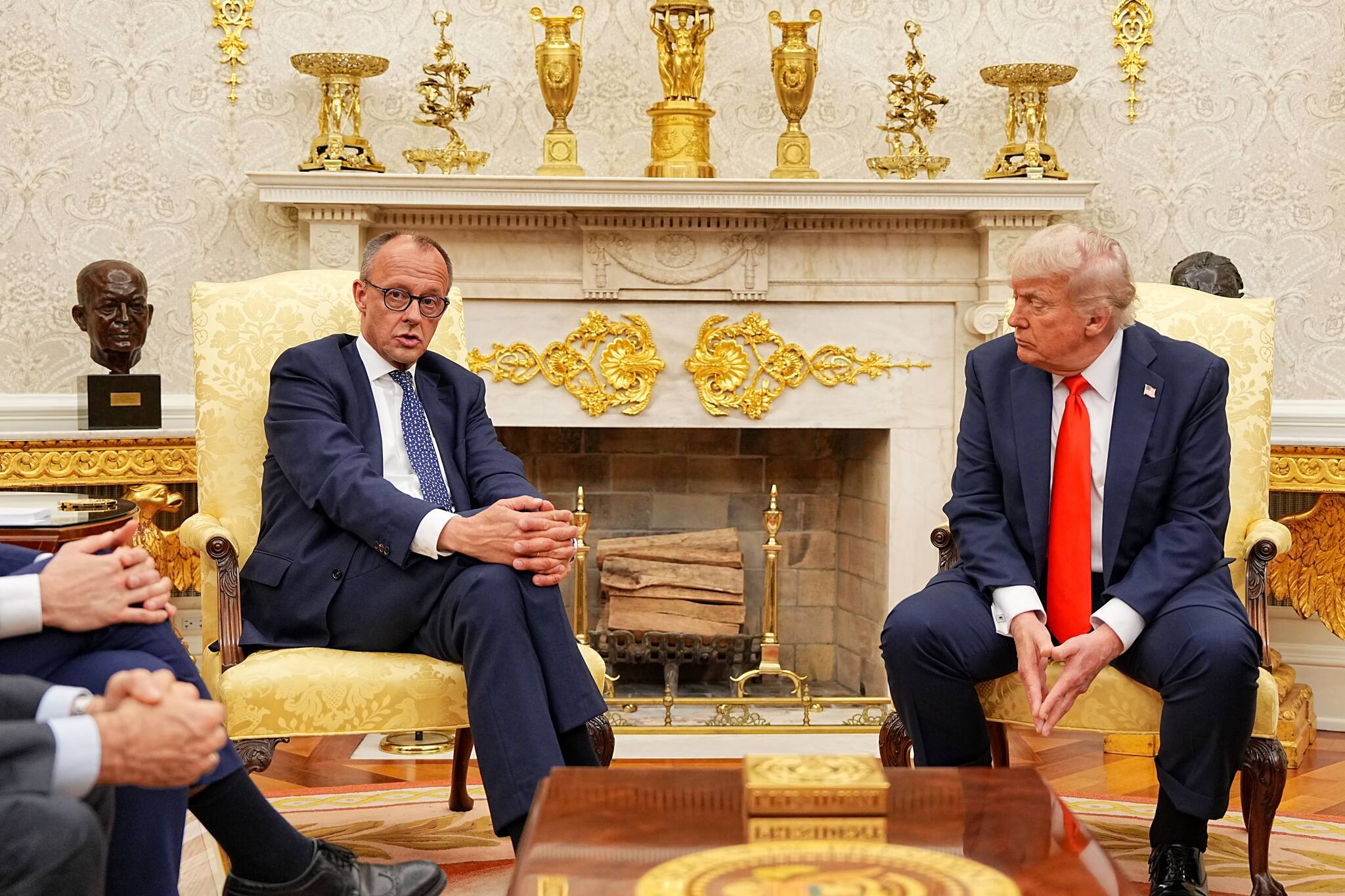 Liveticker: Merz bei Trump – so lief das Treffen im Oval Office