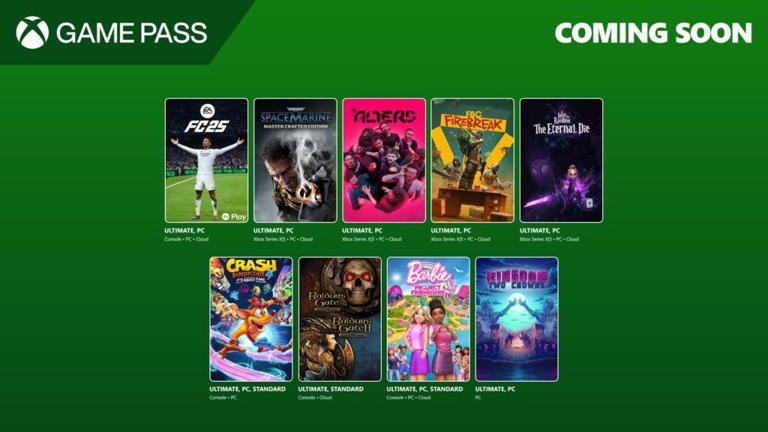 Xbox Game Pass gets Space Marine remaster, FBC: Firebreak, another ...