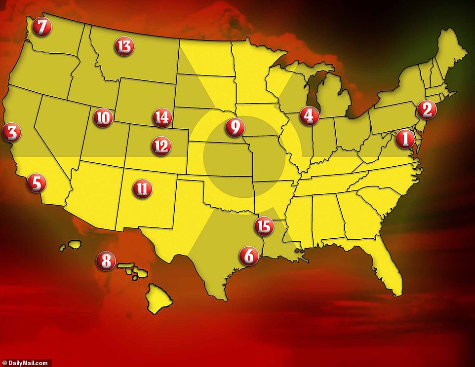 15 US cities that are likely targets of a nuclear attack