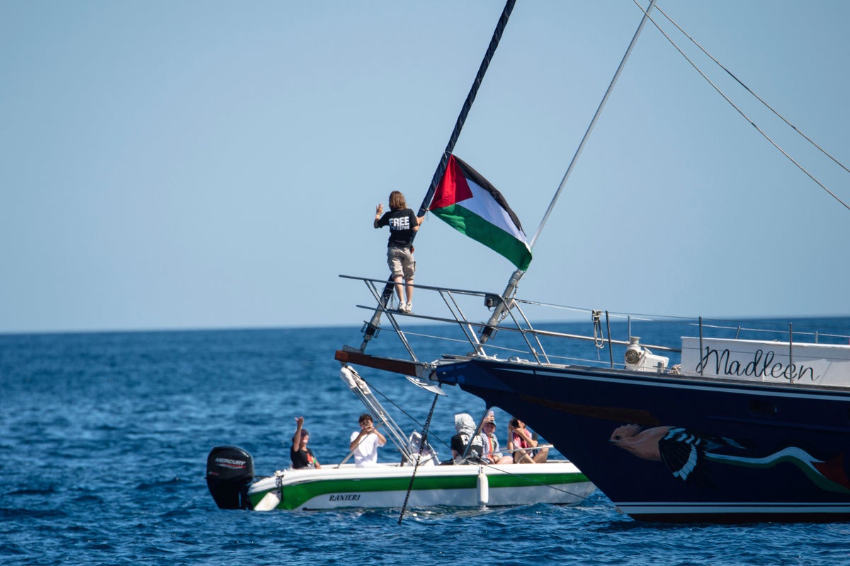 Humanitarian vessel on aid mission to Gaza rescues 4 migrants at sea ...