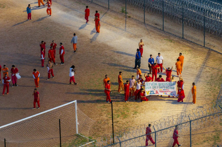 ICE facilities bursting at the seams with 53K illegal migrants in ...