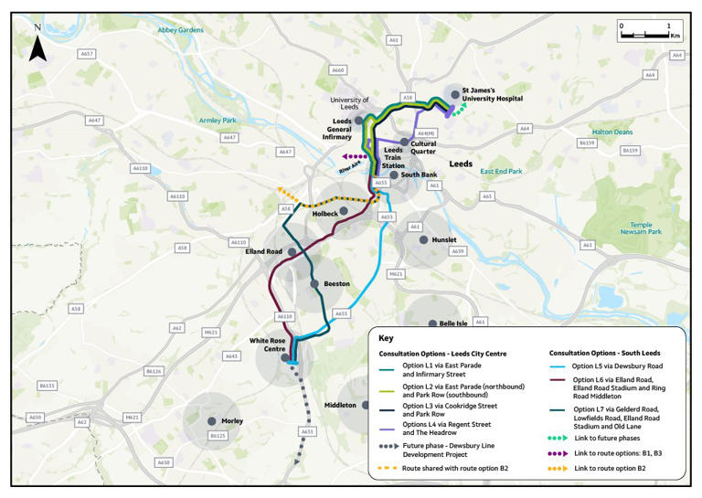 Inside the new £2,500,000,000 Leeds tram system with airport connection
