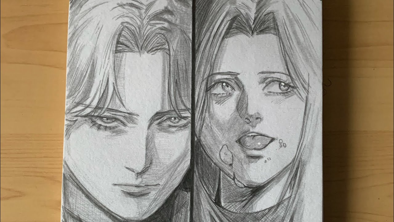 Drawing Johan & Anna Liebert: Monster