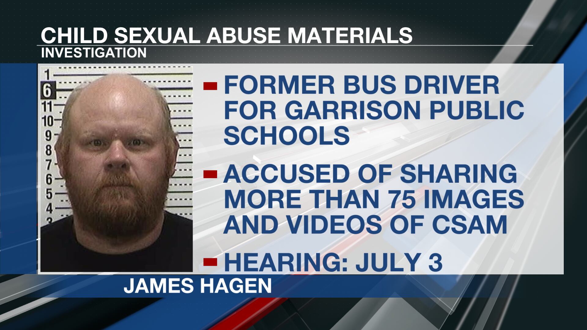 Former Garrison Public Schools employee arrested in child pornography ...