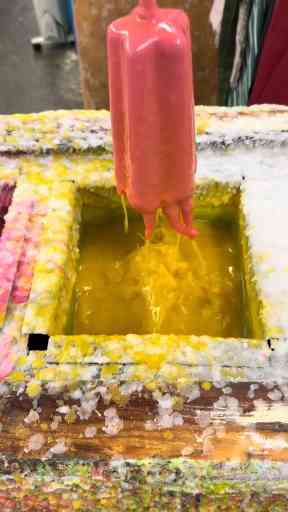Creative Candle Dipping Techniques with Wax