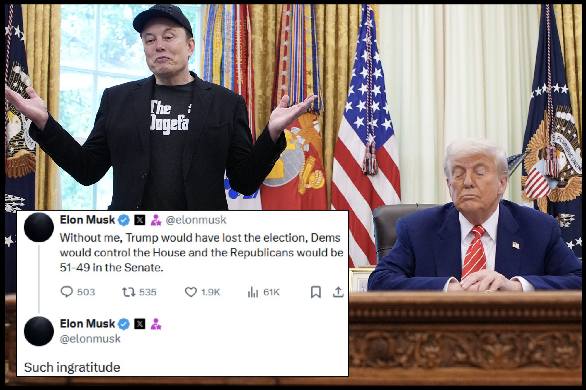 Musk Endorses Claim That Trump 'Would Have Lost' Election Without Him ...