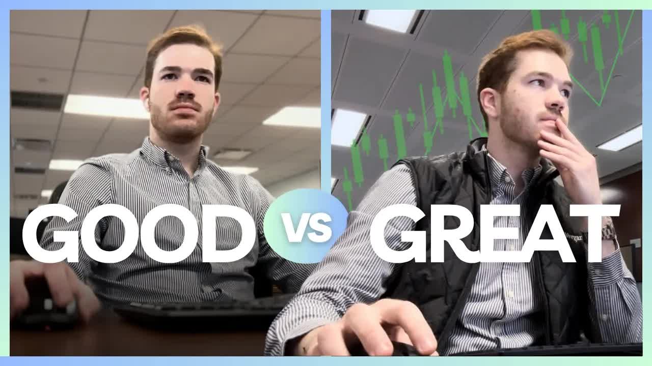 The difference between a good and a great analyst!