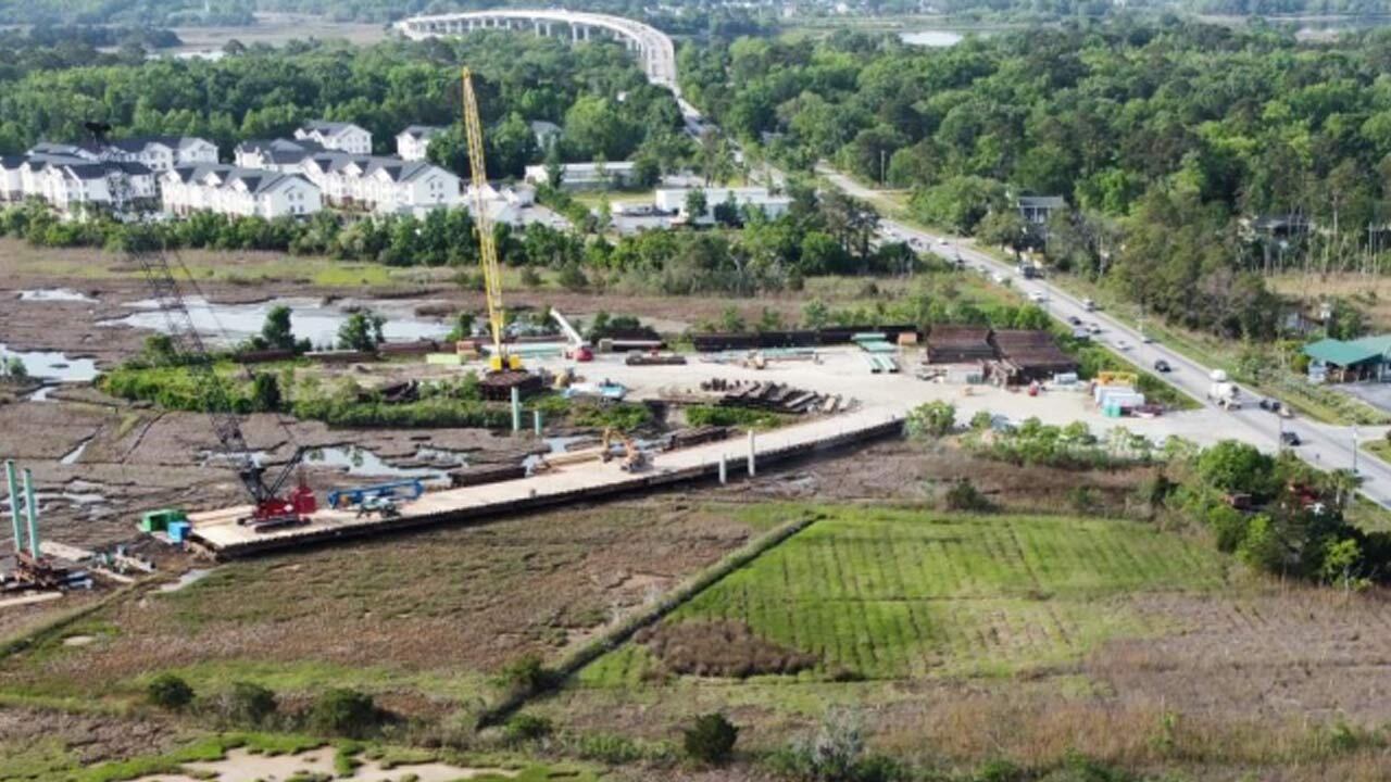 Charleston County gives update on US Highway 17 flyover bridge project