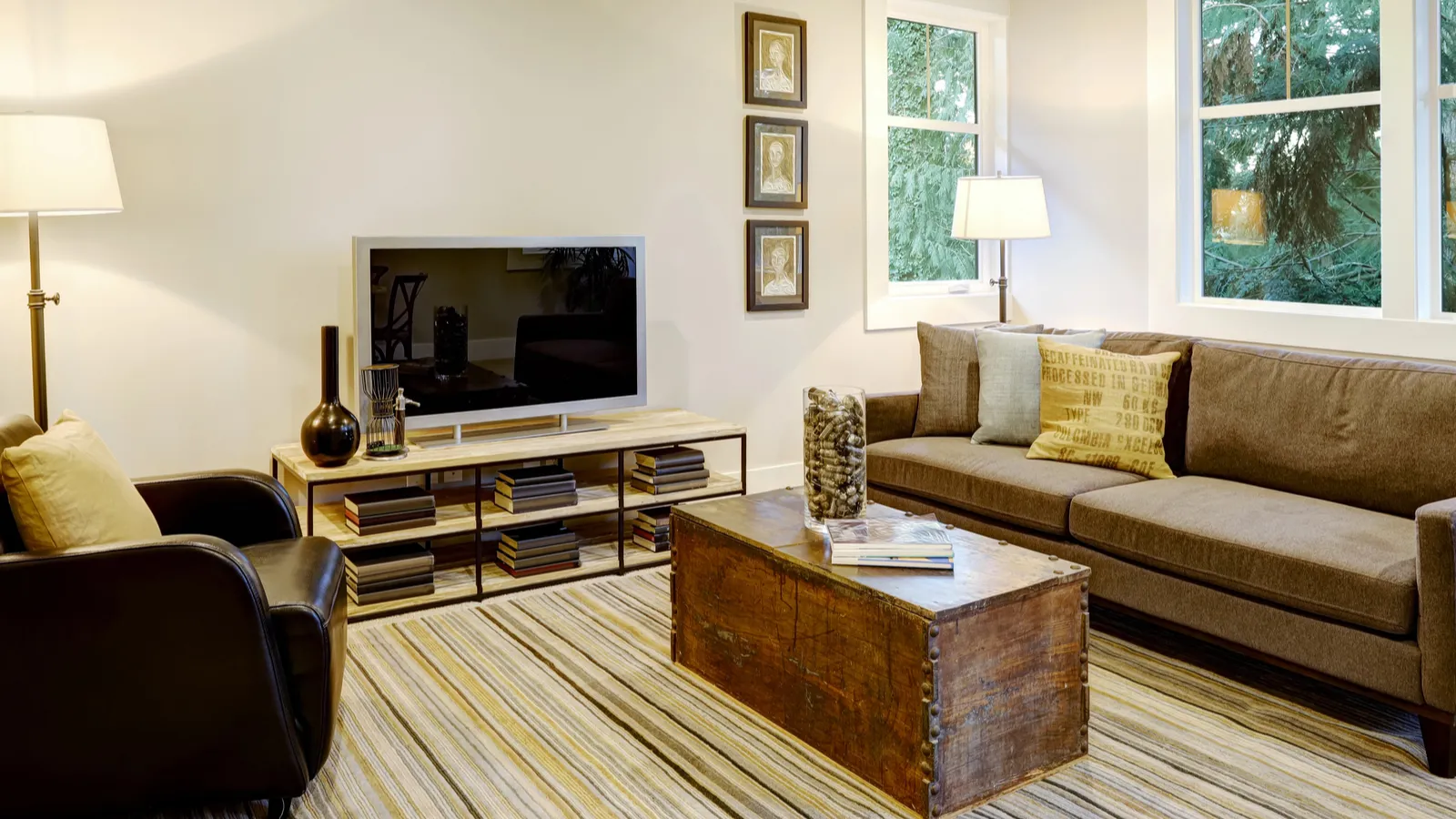 The best coffee table shapes for small to mid sized living rooms
