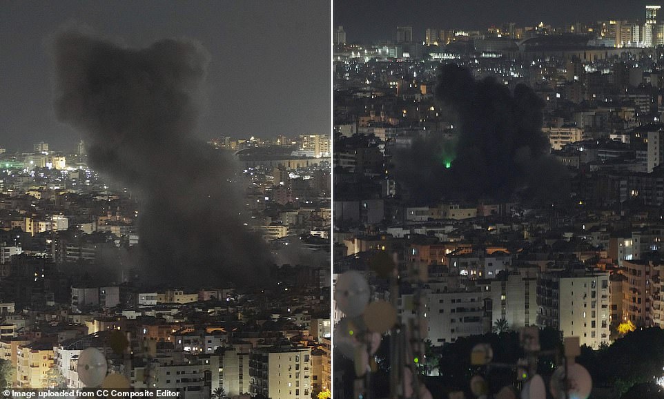 Israel launches several attacks on Beirut's southern suburbs