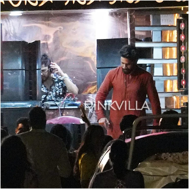 Inside Photos: Naga Chaitanya dances at his half-brother Akhil Akkineni’s Baarat in Hyderabad ...