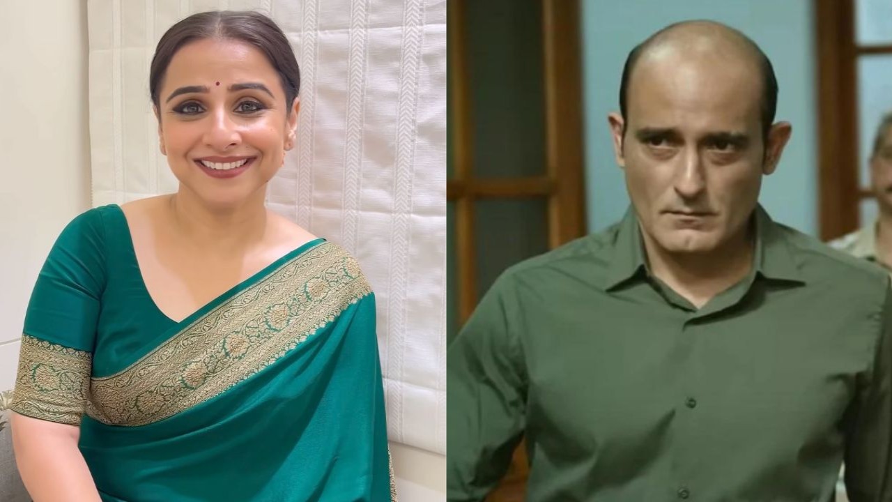 Vidya Balan recalls Akshaye Khanna's reaction after she rejected film ...