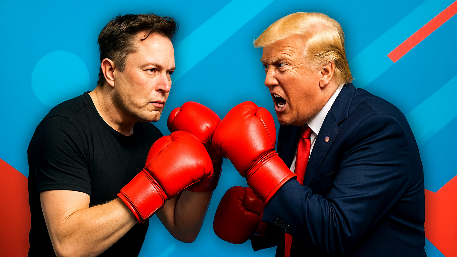 Trump Targets Musk’s Empire As Tesla Stock Tanks Hard