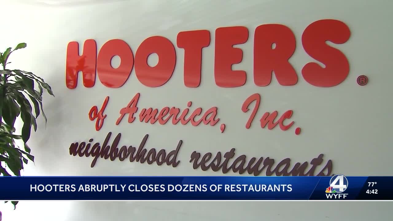 Hooters abruptly closes dozens of locations, including in South ...