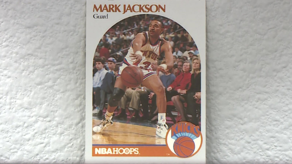 Mark Jackson basketball card featuring Menendez brothers becomes ...
