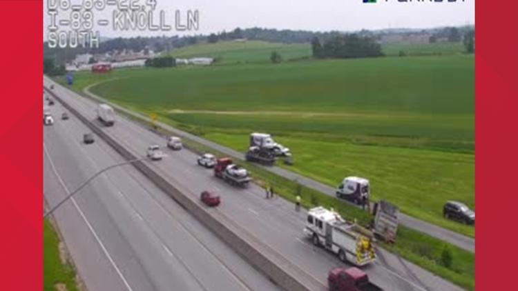I-83 crash shuts down southbound lanes in York County ahead of rush hour