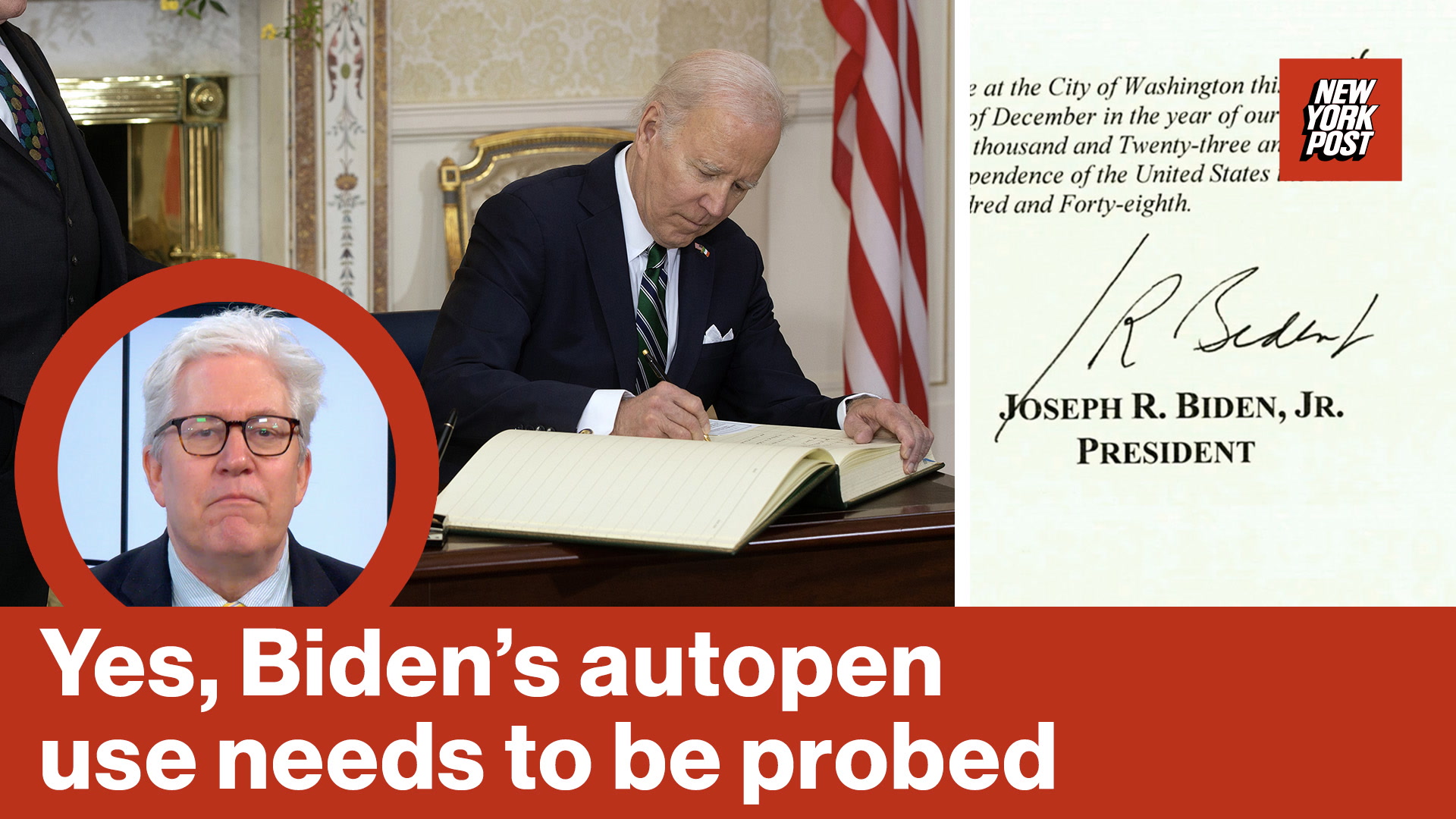 Yes, Biden's autopen use needs to be probed | Reporter Replay