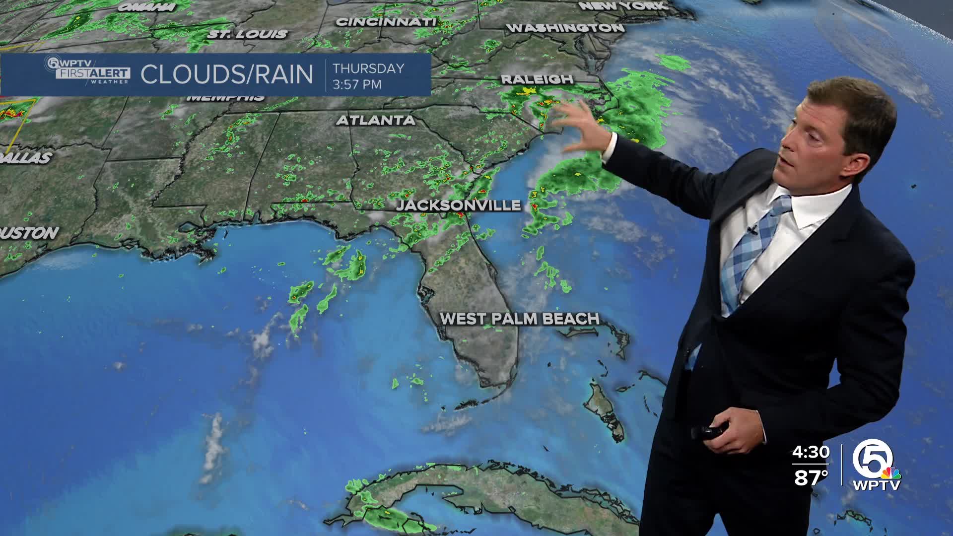 WPTV First Alert Weather Forecast for Evening of Thursday, June 5, 2025