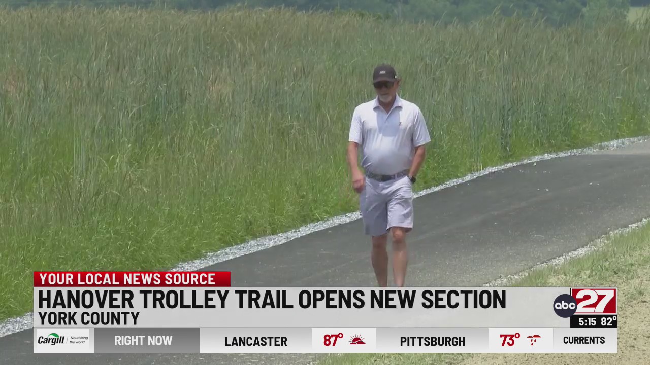 Hanover Trolley Trail opens new section