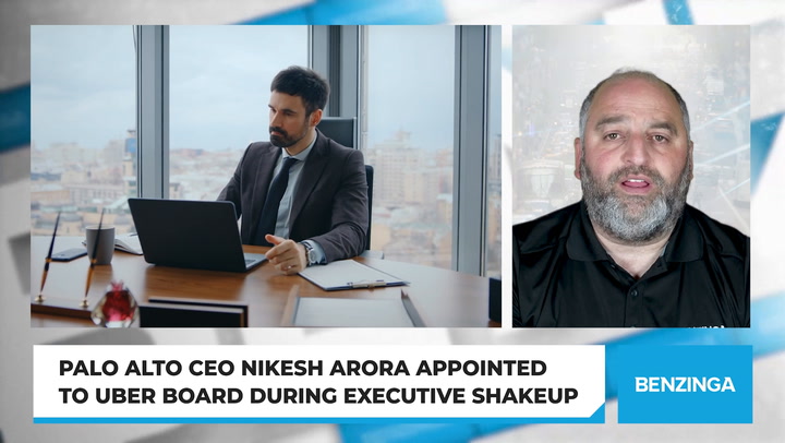 Palo Alto CEO Nikesh Arora Appointed to Uber Board During Executive Shakeup
