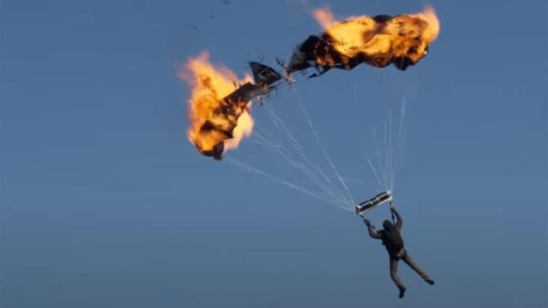Tom Cruise is awarded Guinness World Record with fiery ‘Mission ...