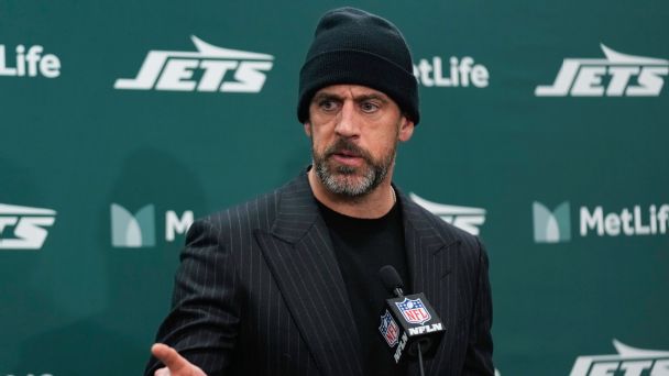 Aaron Rodgers latest athlete to suit up far from where they became stars