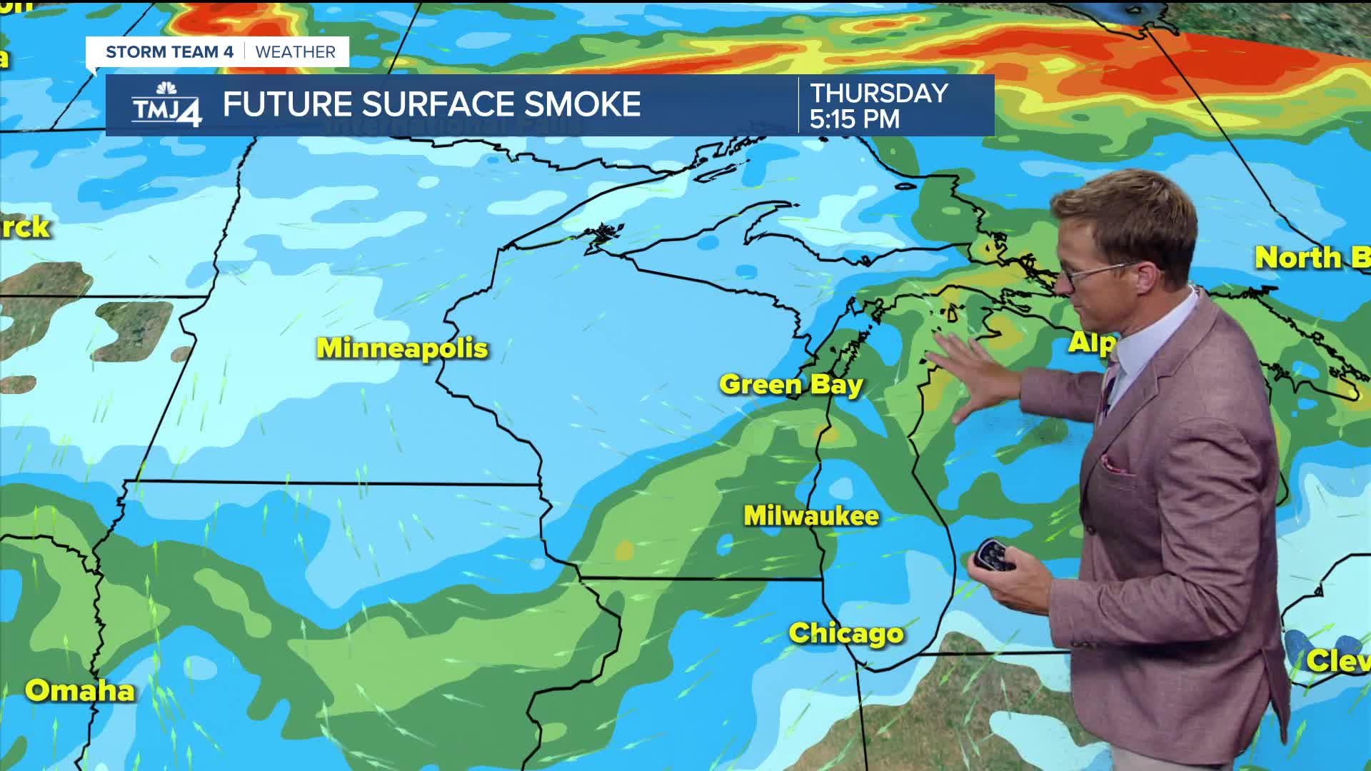 Southeast Wisconsin weather: Smoke still lingering