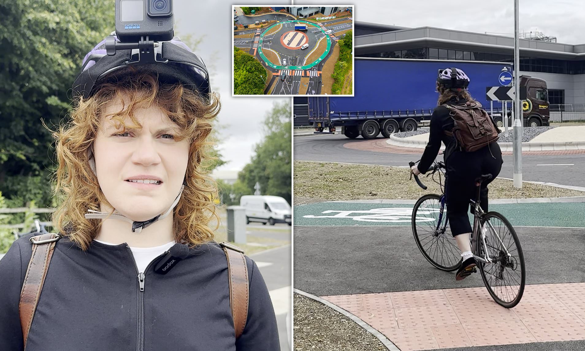 I tried Britain's 'wokest' roundabout that needs a explainer video to ...