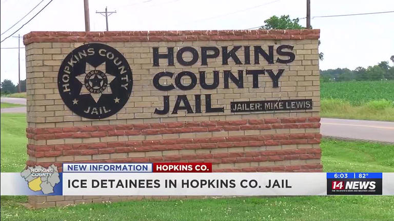 ICE inmates in Hopkins Co. jail