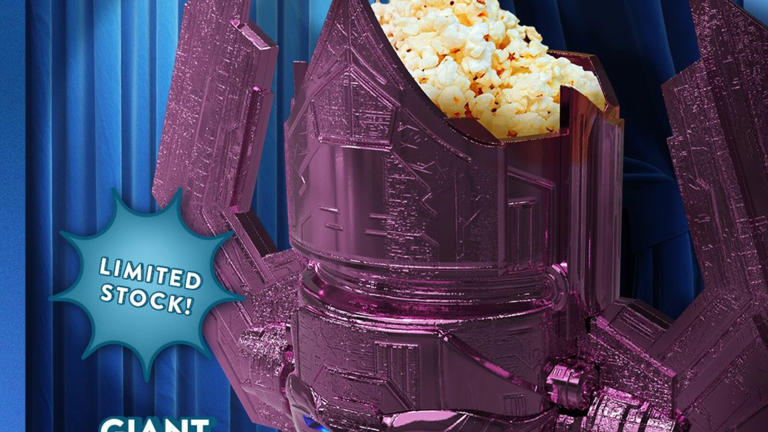 THE FANTASTIC FOUR: FIRST STEPS Popcorn Buckets Showcase Galactus’ Head ...