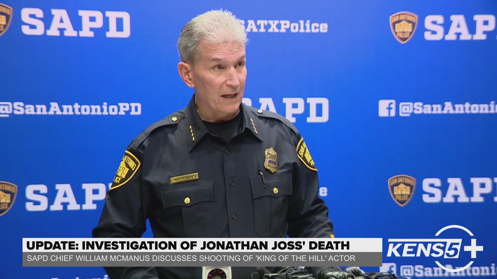 Chief McManus discusses the investigation into 'King of the Hill' actor ...