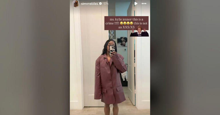 Simone Biles Blasts Kylie Jenner's Clothing Line for Inaccurate Sizing ...