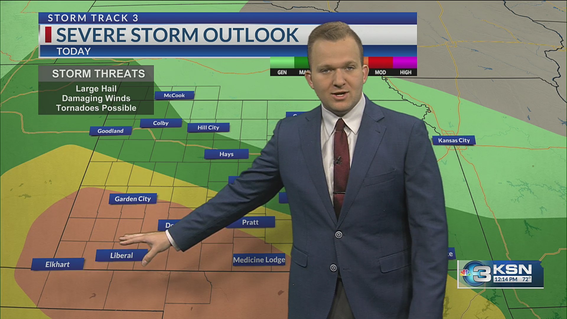 Storm Track 3 Forecast: Severe storms coming this evening, more storms ...