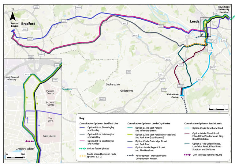 Inside the new £2,500,000,000 Leeds tram system with airport connection