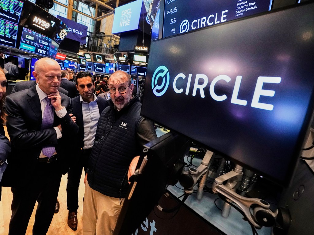 Circle’s shares spike 168% in NYSE debut — valuing crypto giant at over ...
