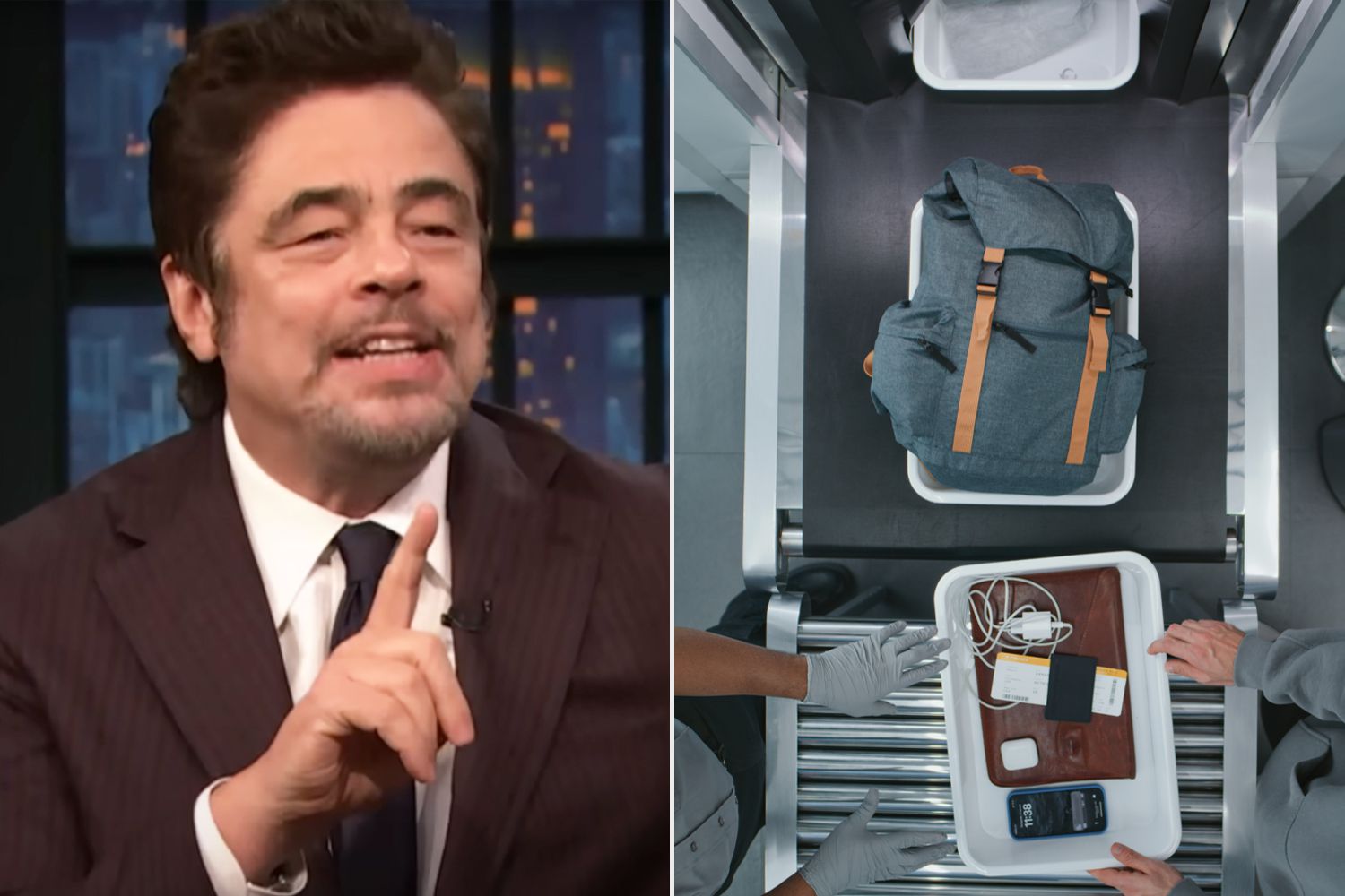 Benicio del Toro Swarmed by 5 TSA Agents at Airport Because of the ...