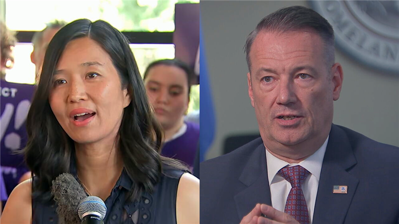 At campaign event, Wu impugns federal agents as Lyons demands she ‘stop ...