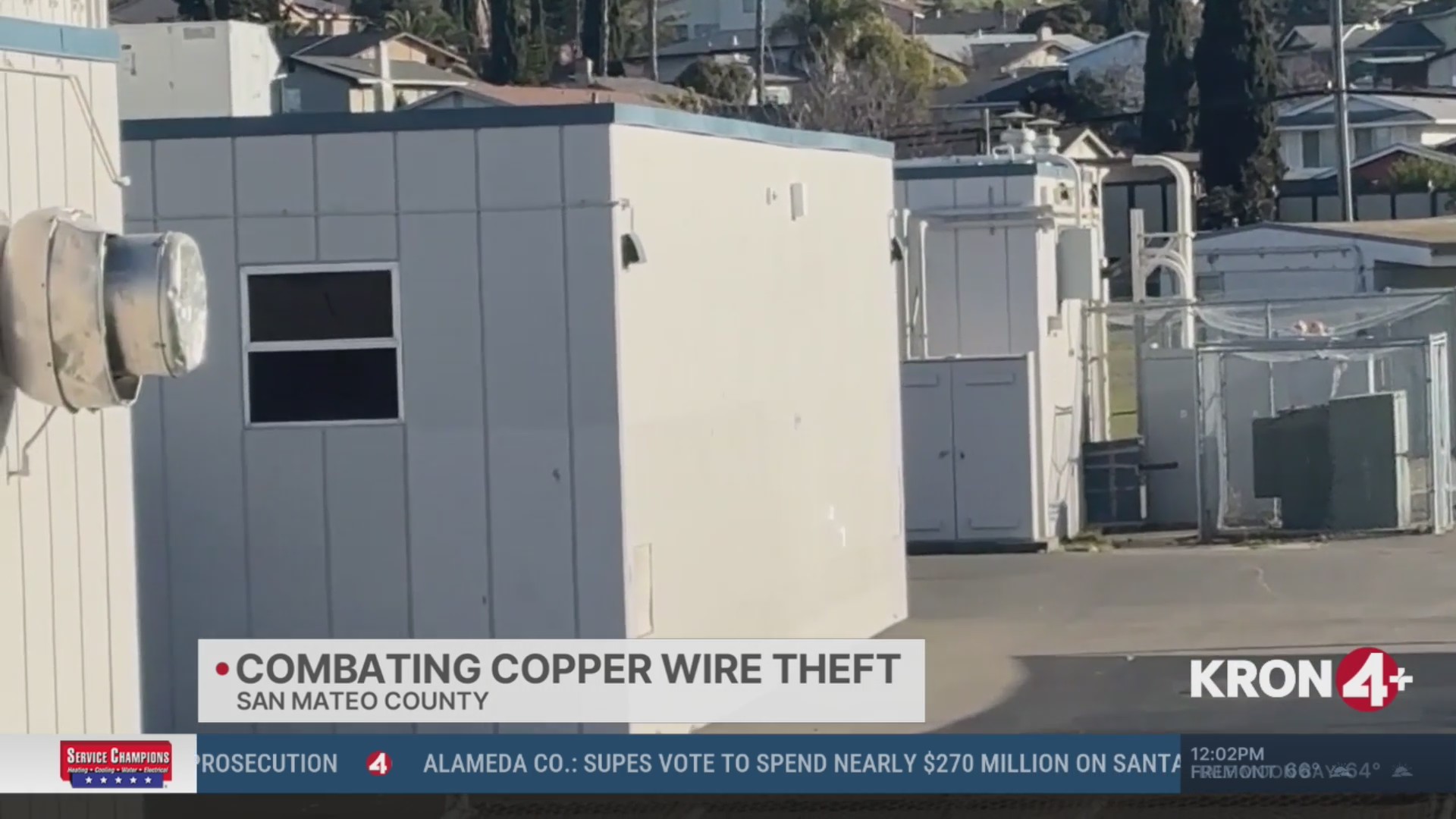 San Mateo County officials combating copper wire theft