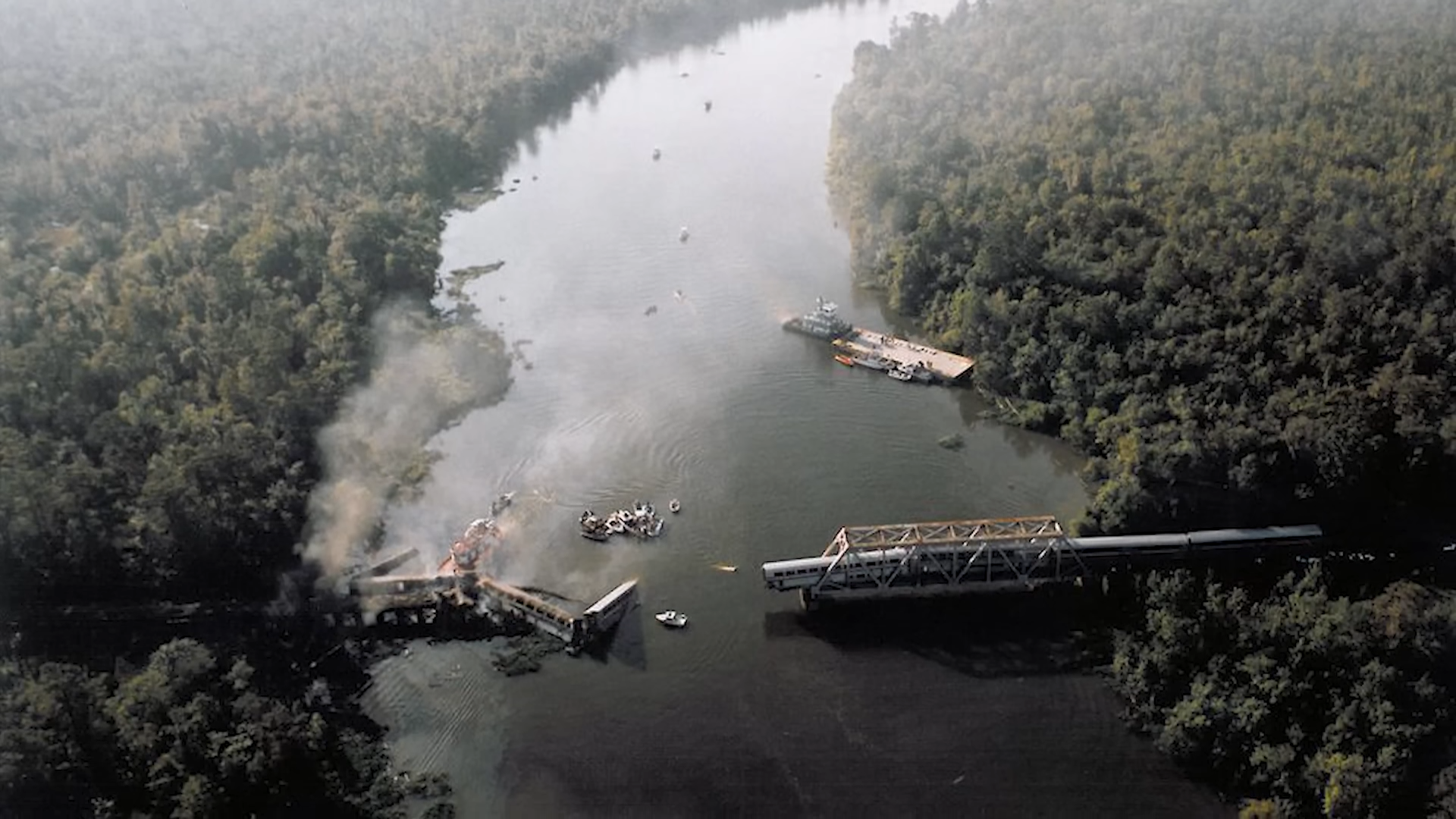 47 Dead in Amtrak’s Worst Crash - The Big Bayou Train Disaster