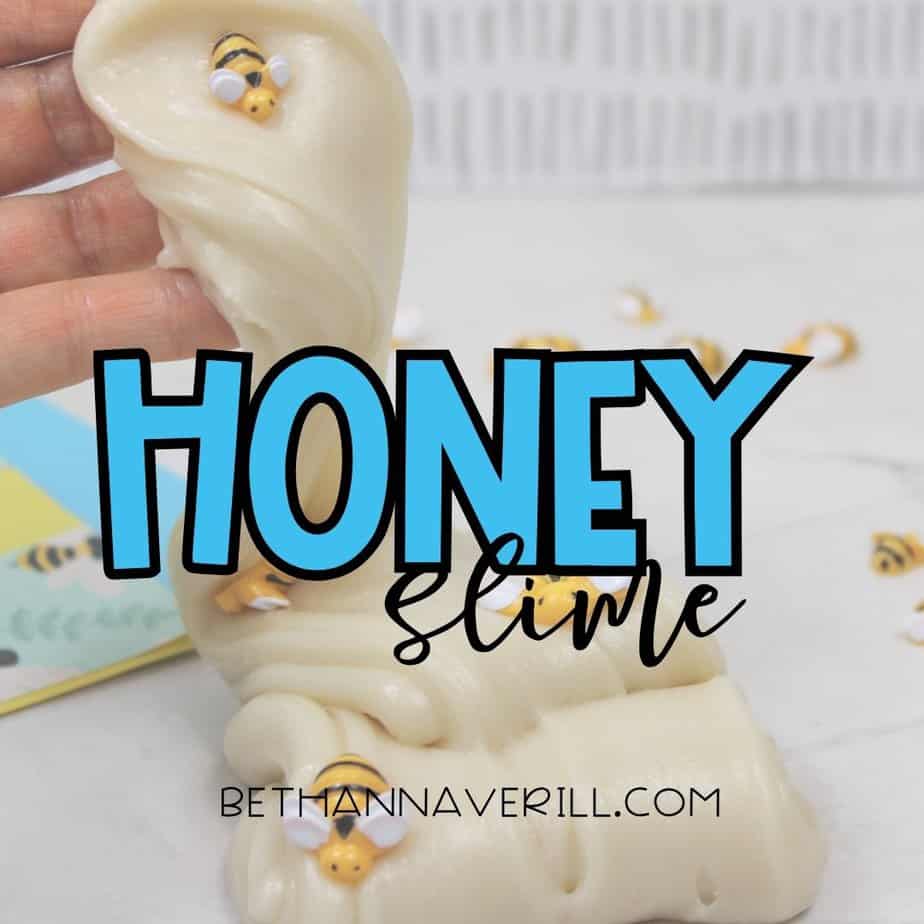 Edible Honey Bee Slime for Kids