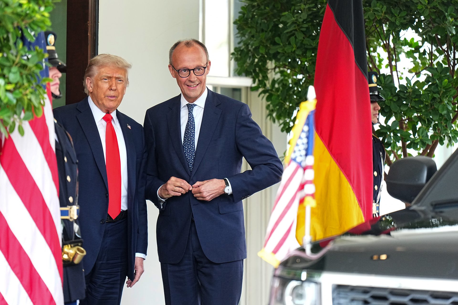 Trump jabs Germany, defends Putin, and talks sanctions, Musk, and Nord ...