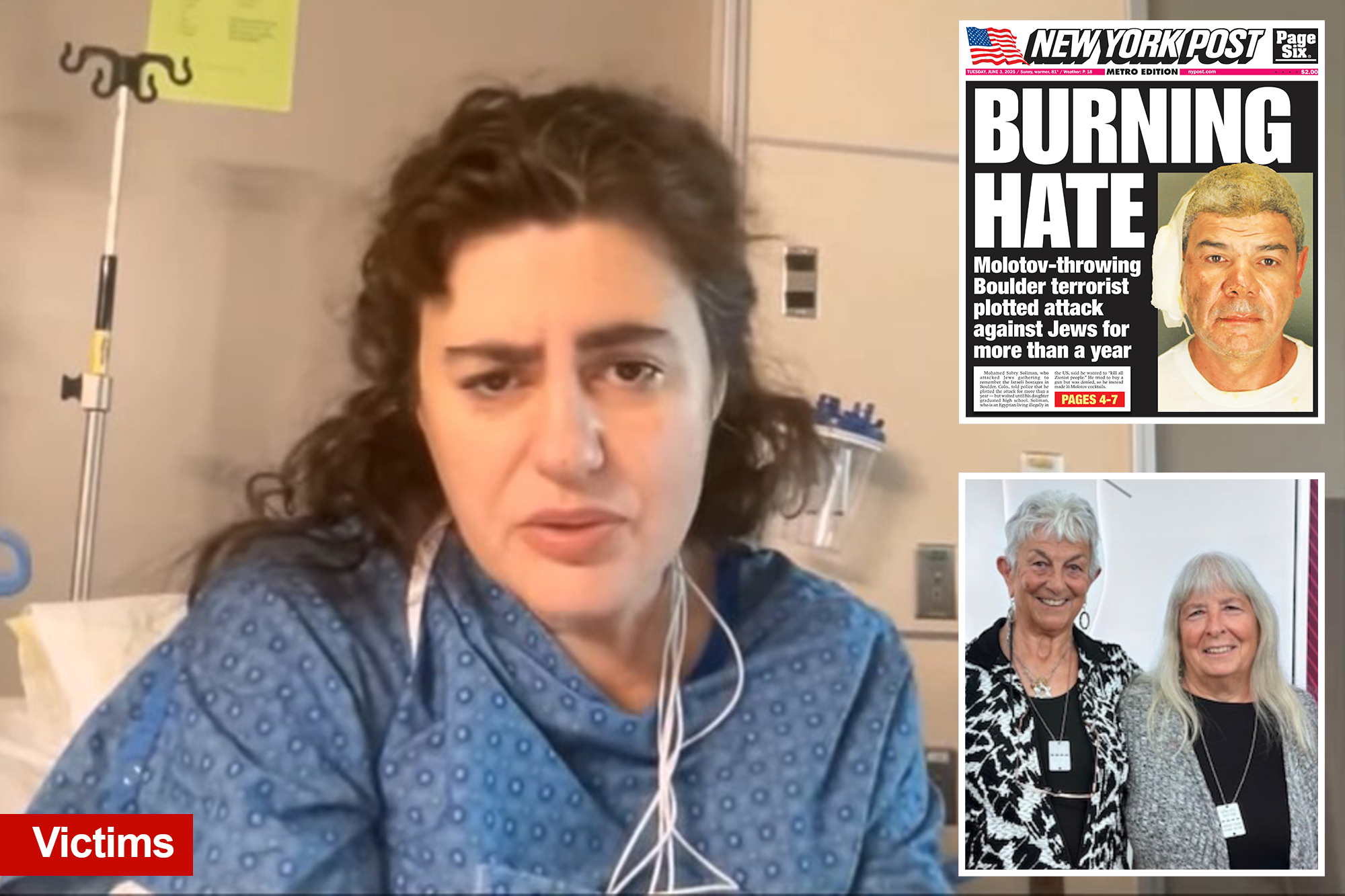 Colorado firebombing victims, witnesses describe horrors of antisemitic ...