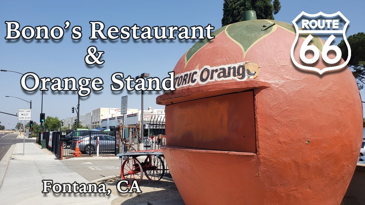Route 66 Time Capsule - Bono’s Restaurant & Iconic Orange Stand
