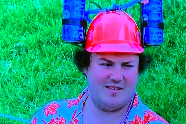 This hero deleting beers in a maple leaf shirt at lunchtime on Thursday ...