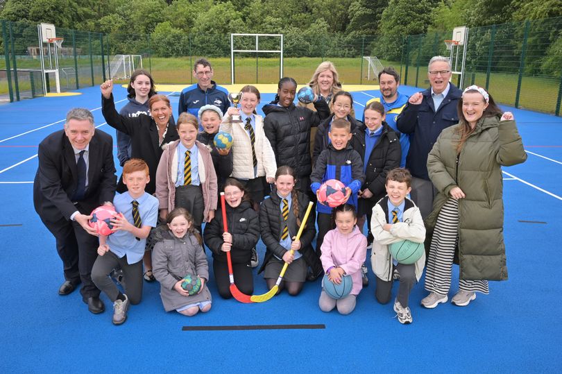 Team from Cumbernauld school celebrate winning Girls National Handball ...