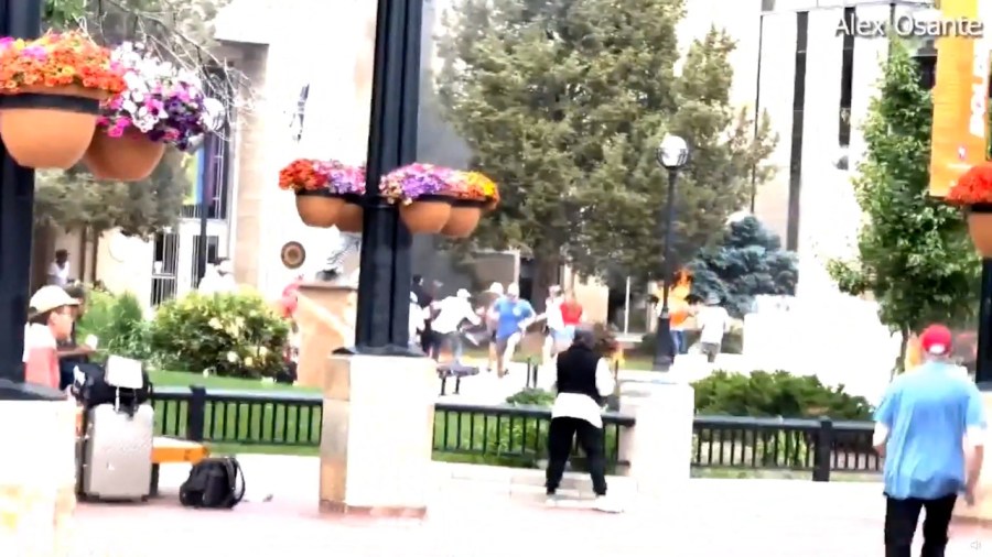Tourist details new video of Boulder attack showing people on fire