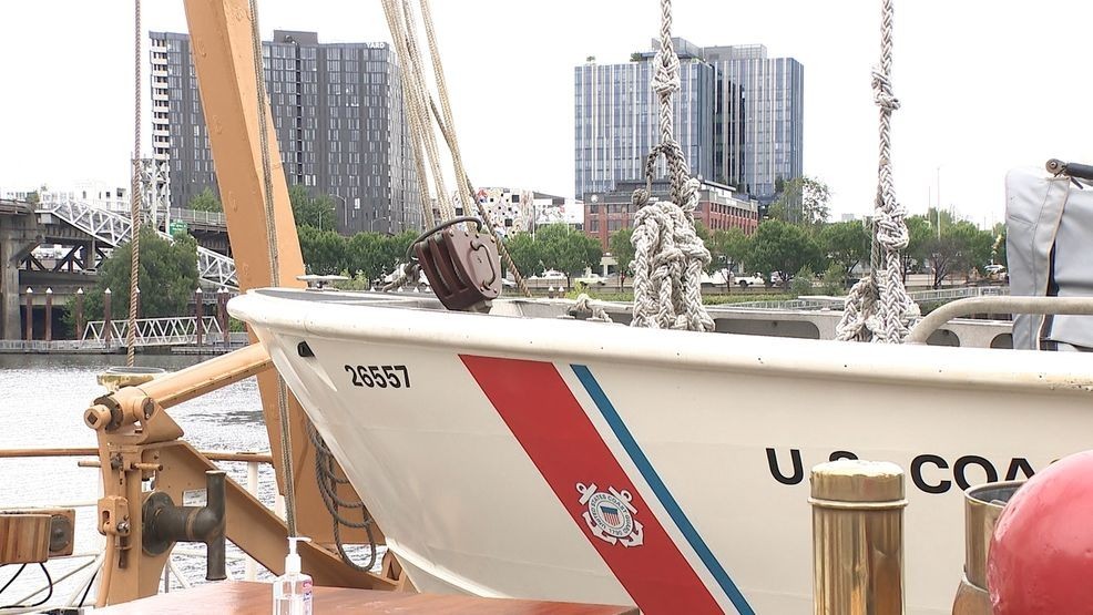 Iconic USCG Cutter Eagle makes historic sail into Portland for Fleet Week