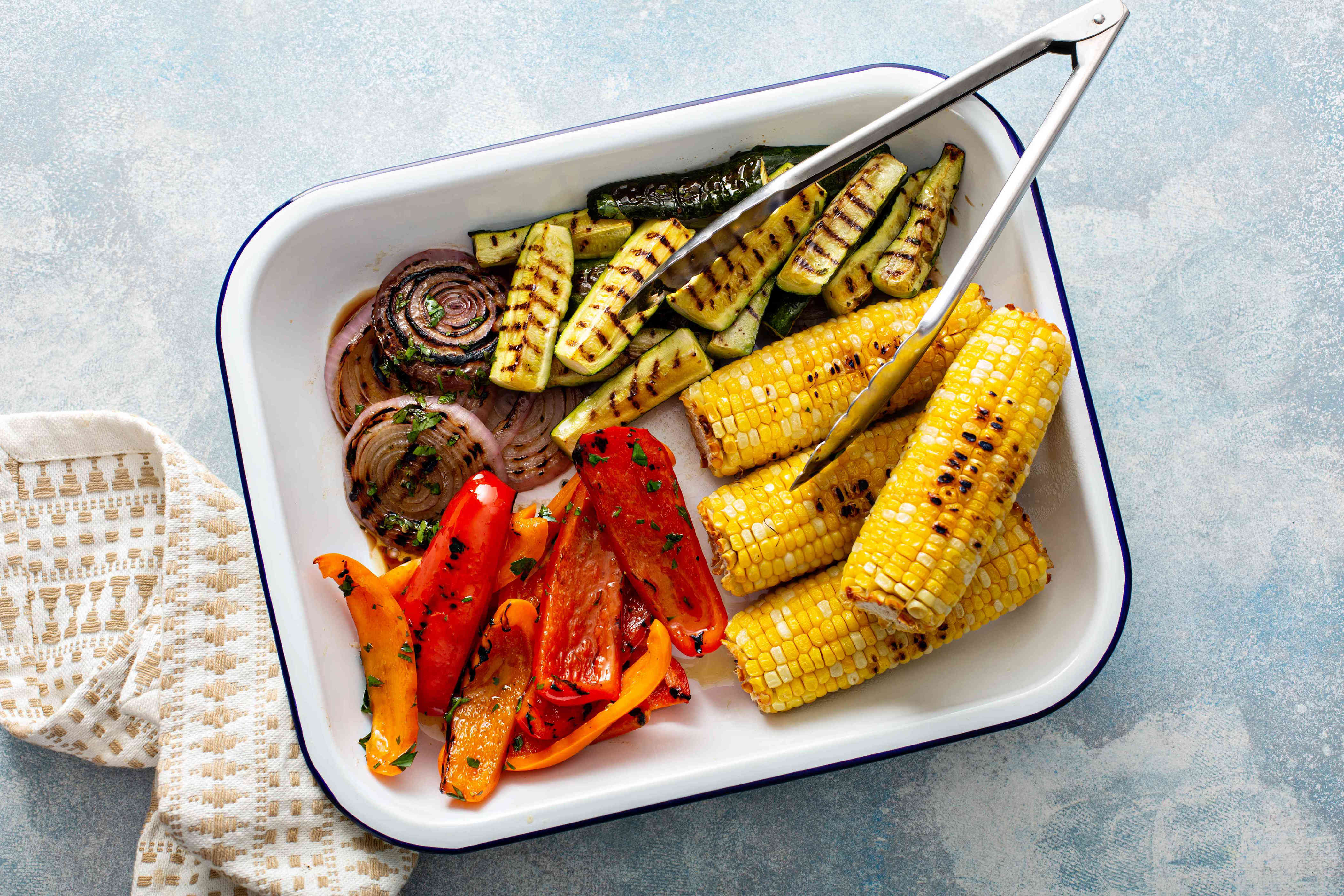How to grill vegetables for maximum flavor, according to a grill master