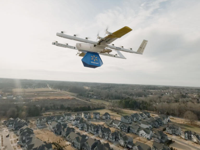 The CEO of Walmart's drone partner says shoppers are ordering eggs to ...