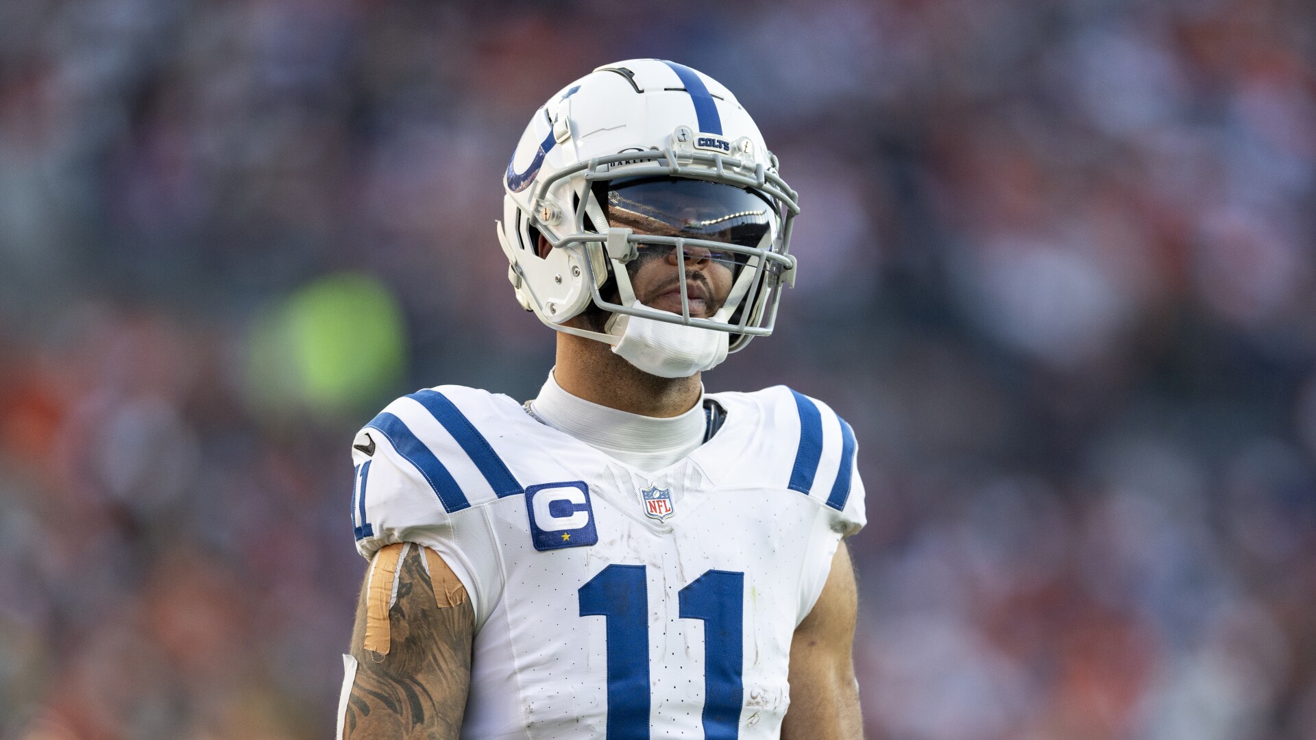 Michael Pittman exits practice early with apparent injury